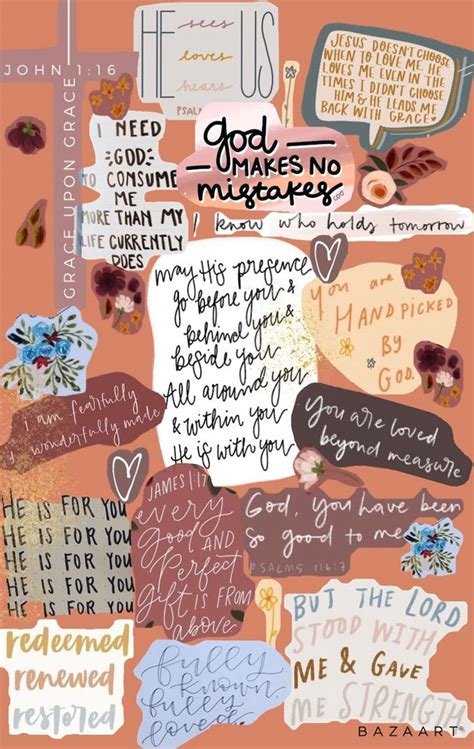 Inspirational Bible Verse Collage Wallpapers For Your Lock Screen