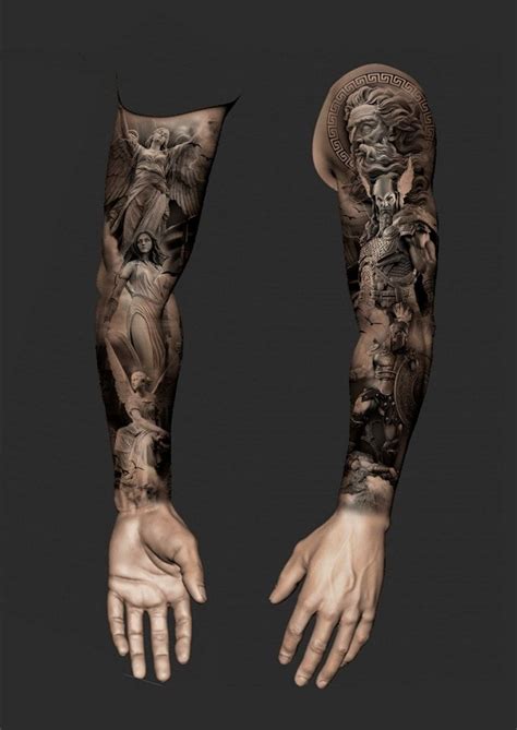Tattoo Design Realistic Tattoo Sleeve Arm Tattoo Full Sleeve Tattoo