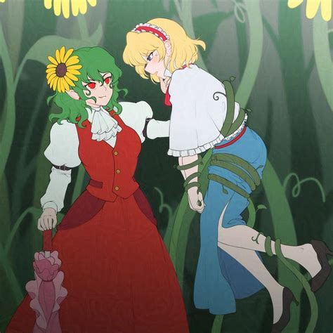 Alice Margatroid And Kazami Yuuka Touhou Drawn By Rabbitfolly Danbooru