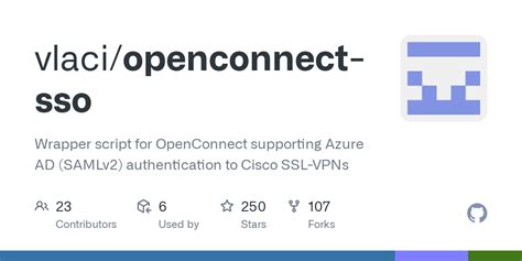 GitHub Vlaci Openconnect Sso Wrapper Script For OpenConnect Supporting Azure AD SAMLv