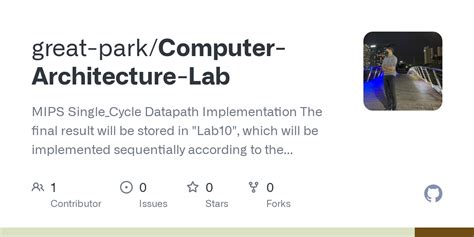 GitHub Great Park Computer Architecture Lab