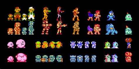 Drew This A Little While Ago My Goal Was To Revamp A Few Nes Sprites