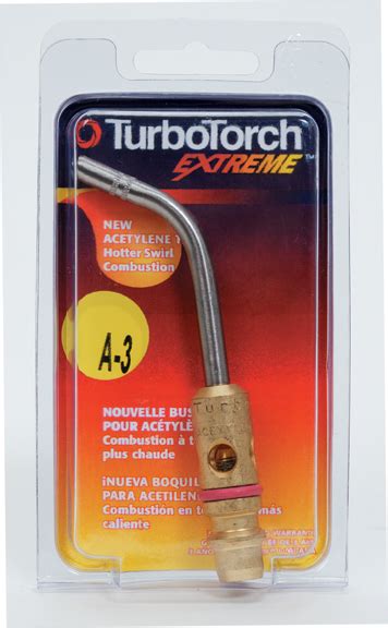Turbotorch® Extreme® Standard Replacement Tip A 3 Tip Swirl Air Acetylene