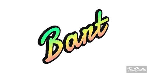 Bart Name Animated  Logo Designs