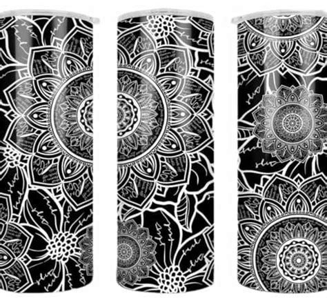 Amazon Funny Sneaky Hidden Curse Cuss Swear Words Mandala Boho 20oz Skinny Straight Tumbler