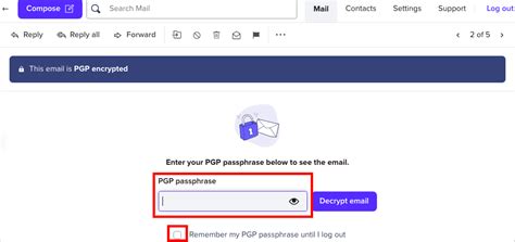 Encrypting And Decrypting Messages StartMail