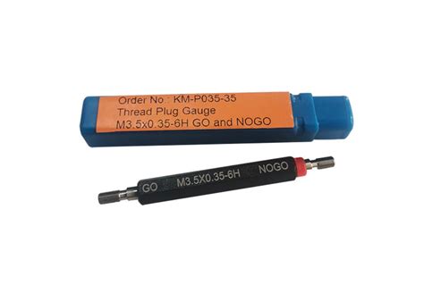 Internal Checking Metric Size Thread Plug Gauge Iso Standard For Pipe