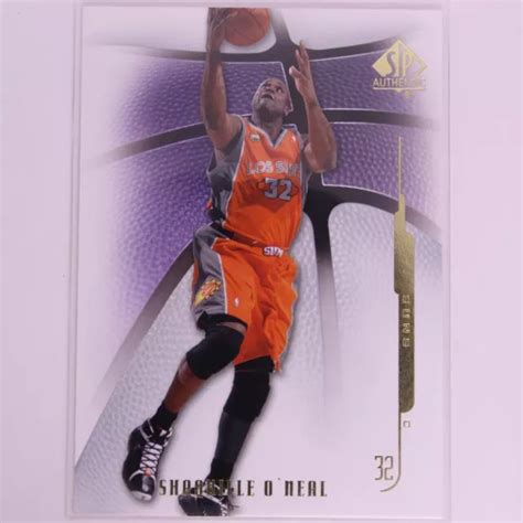 2008 Upper Deck Sp Authentic Basketball Nba Shaquille Oneal 32 Suns