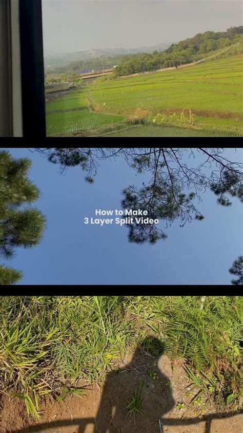 Tutorial 3 Layer Split Video On Capcut 🎥 Belajar