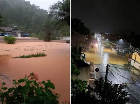 Vídeo Temporal Causa Alagamentos Em Cidades De Sc Metrópoles