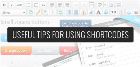 7 essential tips for using shortcodes in wordpress