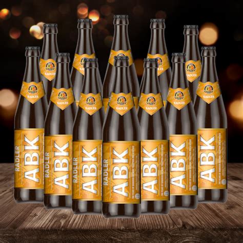 Abk Radler Low Alcoholic German Beer 500ml Bottles 12 Pack 2 8 Ab