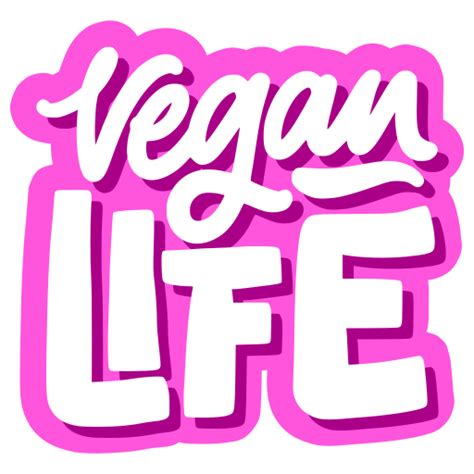 Vegan Generic Sticker Color Fill Sticker Freepik