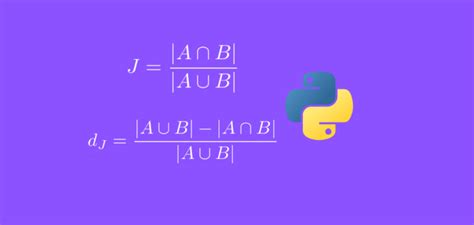 Jaccard Similarity And Jaccard Distance In Python Codementor