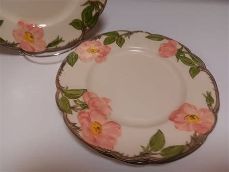 Franciscan Desert Rose Salad Plates Various Marks You Pick Etsy
