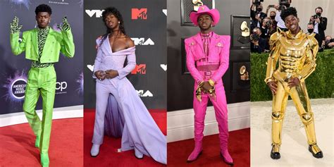 Photos Lil Nas Xs Most Daring Outfits That Show His Unique Style
