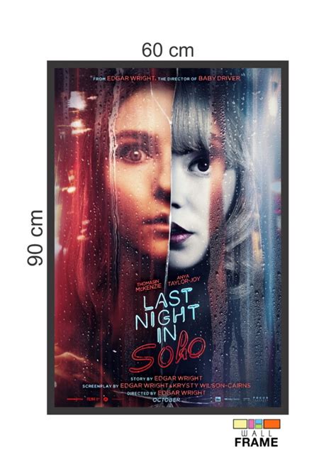 Quadro Pôster Filme Noite Passada Em Soho M2 60x90 Elo7