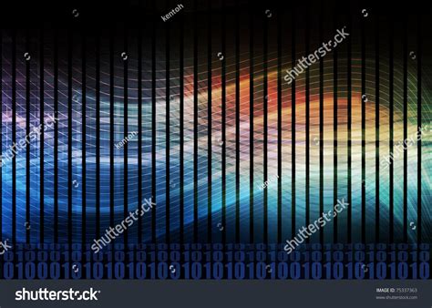 Complex Algorithm Find Patterns Data Stock Illustration 75337363