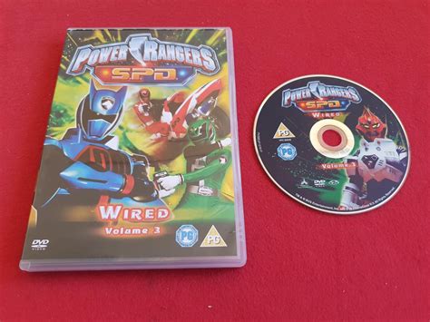 Power Rangers Spd Wired Volume 3 Till Dvd 404104918 ᐈ Game World På
