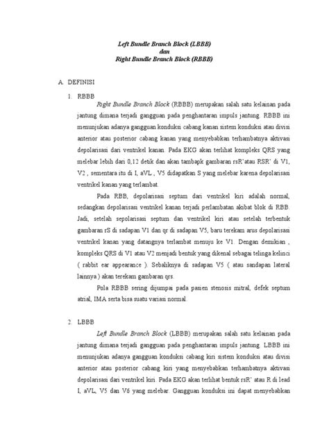 Left Bundle Branch Block Pdf