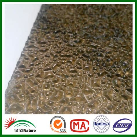 Factory Dark Brown Solid Polycarbonate Sheet Price High Quality Factory Dark Brown Solid