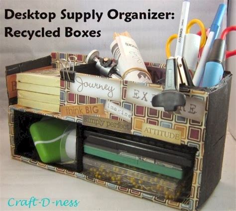 Craft D Ness Diy Desktop Organizer