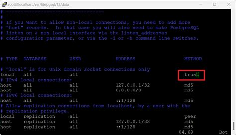 postgresql 계정 비밀번호 분실 시 접속 방법 엔지니어의 기록