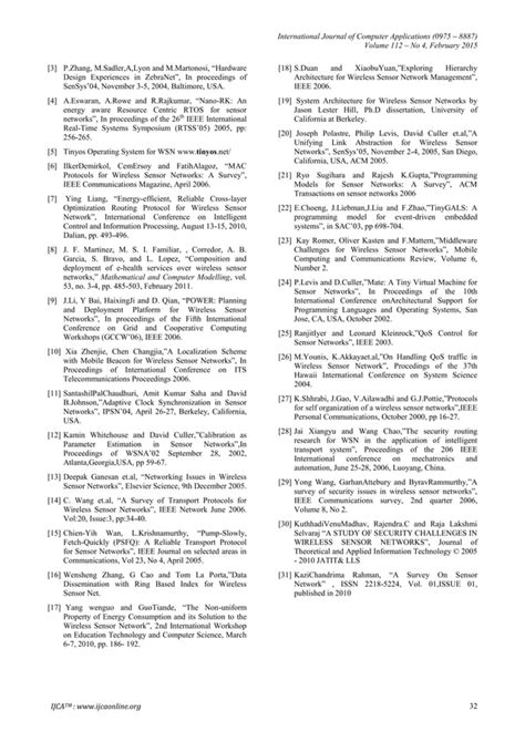 Design Issues And Challenges In Wireless Sensor Networks Pdf Internet Of Things Internet