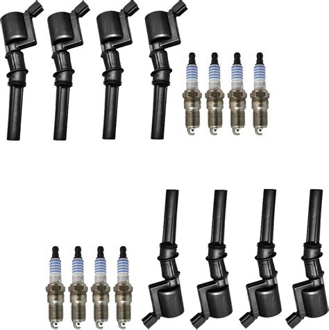 Buy MCK 8pcs Ignition Coil Pack And Platinum Spark Plug Compatible With