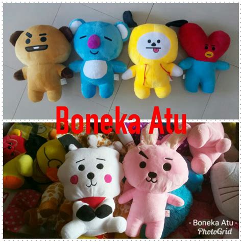 Jual BONEKA BTS BT21 Miniso Super Lembut Shopee Indonesia