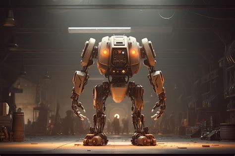 Premium Ai Image Realistic Robot
