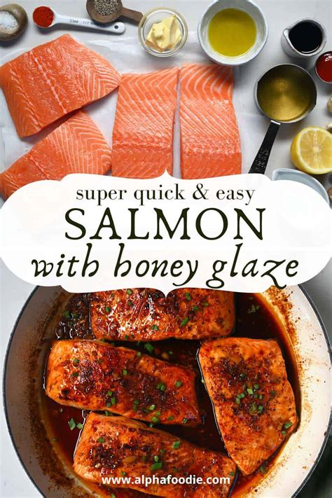 Honey Glazed Salmon Recipe Alphafoodie