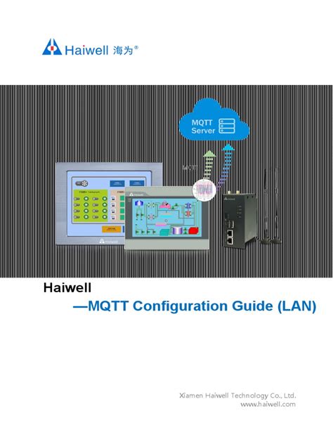 Haiwell Mqtt Agency Configuration Guide Pdf Scada Databases