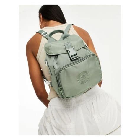 【adidas Original】二手三葉草 束口 掀蓋 手提包 後背包 肩背包 蝦皮購物