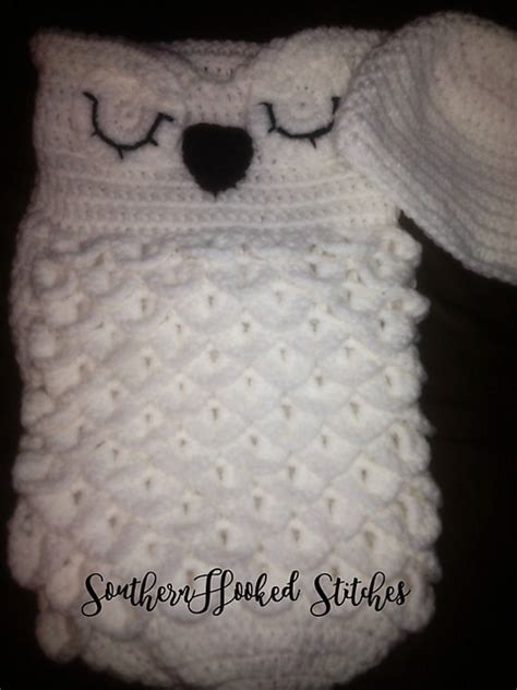 Ravelry Snowy Owl Cocoon Pattern By Andrea Collins