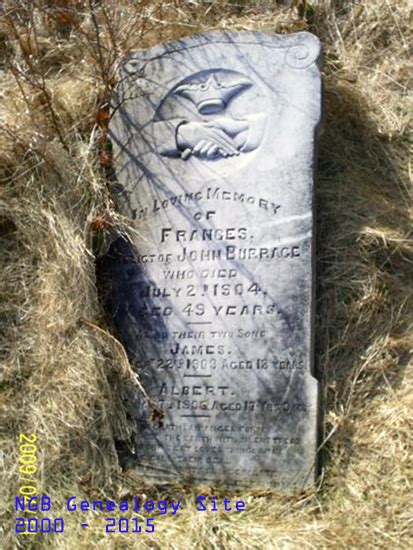 Newfoundlands Grand Banks Genealogy Site New Perlican St Augustine Anglican Cemetery 1