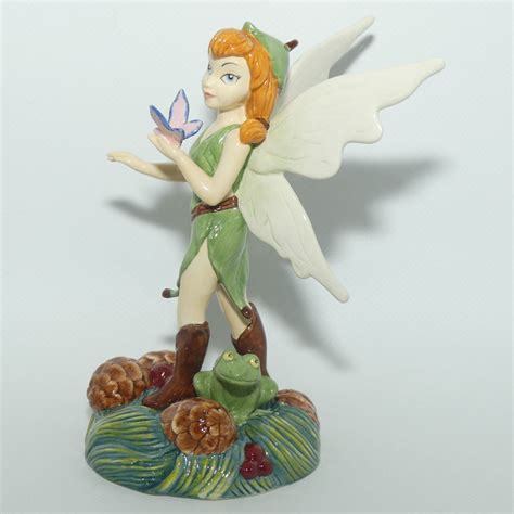Df6 Royal Doulton Disney Fairies Series Beck Figure Roundabout