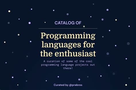 Curation Of Cool Programming Language Projects On Github Rprogramming