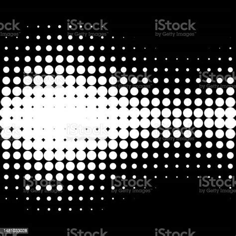 白いグランジハーフトーンスポットテクスチャ背景に黒と白の円のドット斑点を付けられたベクター画像の抽象的テクスチャー ます目のベクターアート