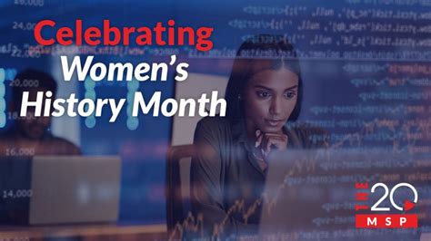 The 20 Msp Your Managed It Department On Linkedin Womenshistorymonth The20strong