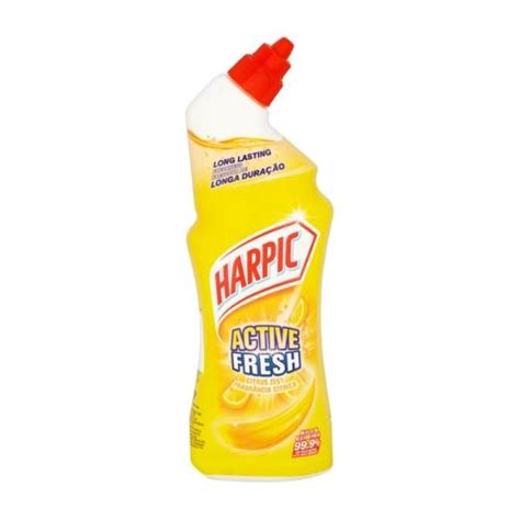 Harpic Active Fresh Citrus Zest Toilet Cleaner Gel 750ml Fabfinds