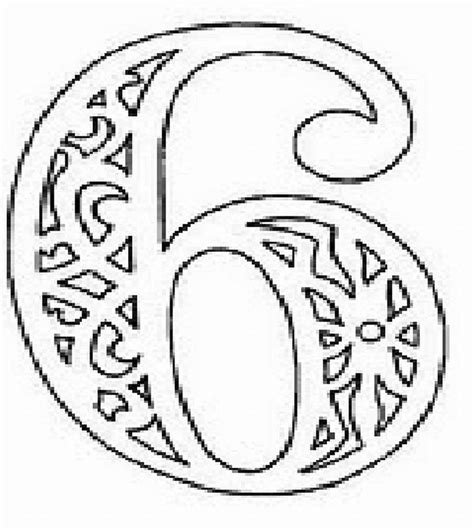 Трафарет цифр на окна