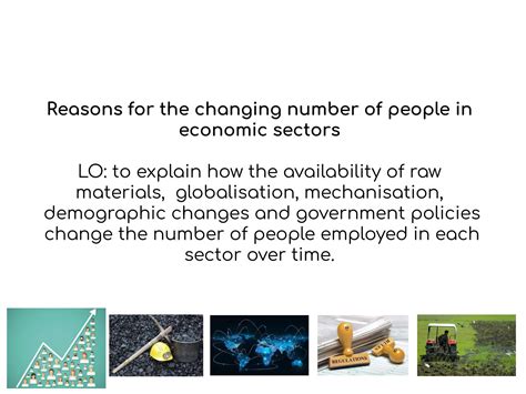 SOLUTION Reasons For The Changing Number Of People In Economic Sectors