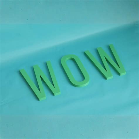 Custom 3d Printed Wall Letters Personalized Text Sign For Office Decor