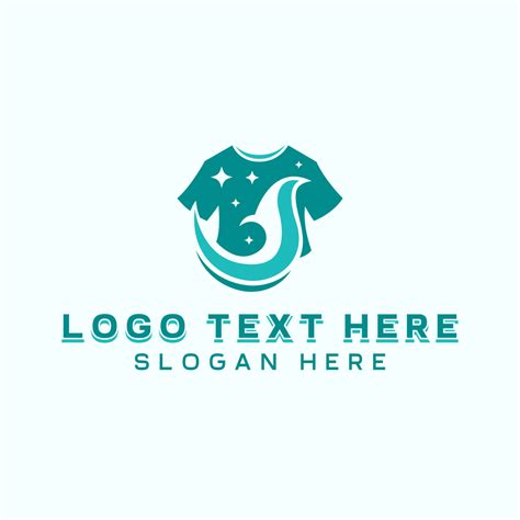 Professional Laundry Tee Cleaner Logo Perfect For Your Laundry Business
