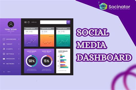 how to create a social media dashboard with examples socinator