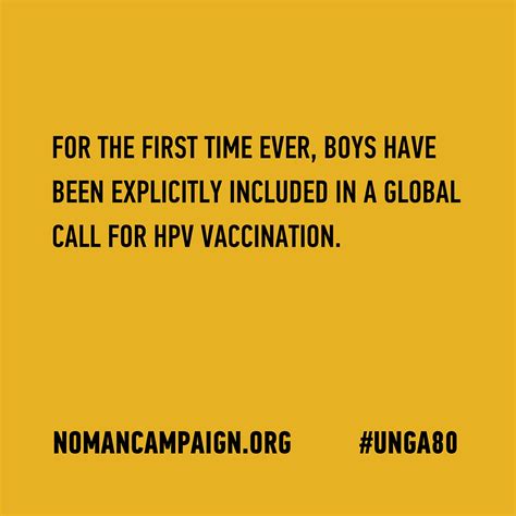 Un Political Declaration On Ncds Boys Recognised In Hpv Vaccination
