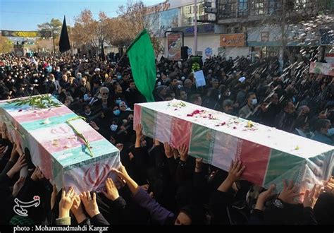 کاروان شهدای گمنام وارد لرستان شد استقبال باشکوه مردم از 3 شهید بی