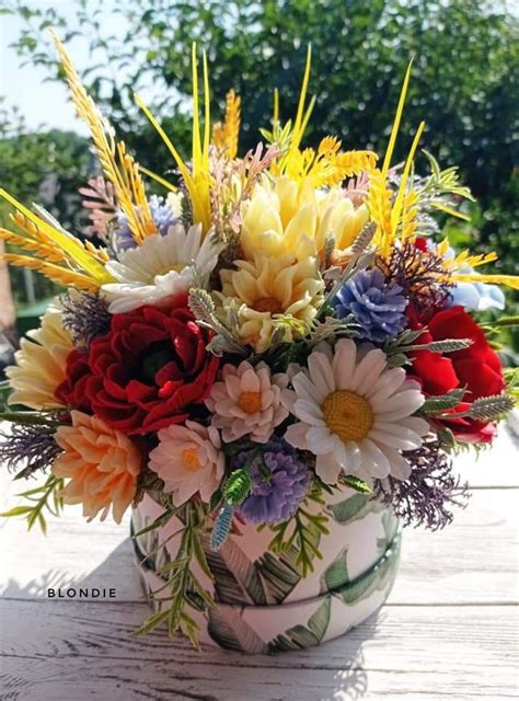 Букет з мильних квітів