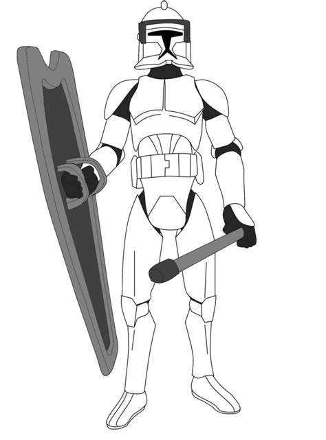 Clone Trooper Drawing At GetDrawings Free Download